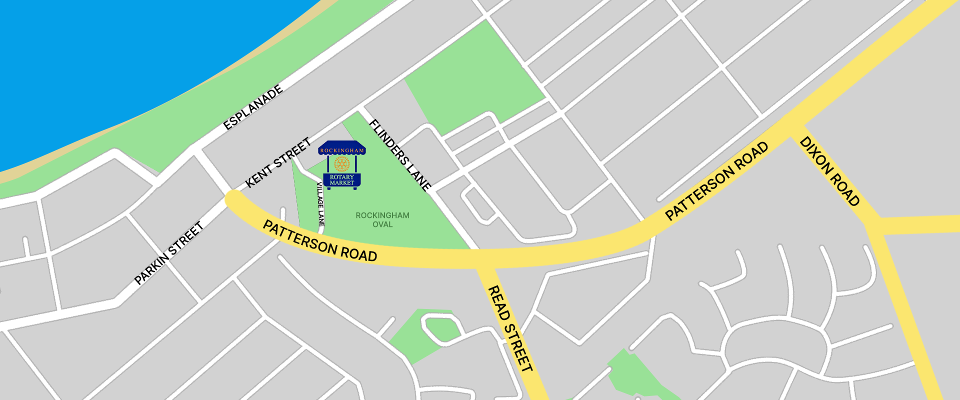 Find Us – Rockingham Rotary Markets